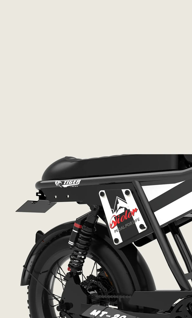 QIOLOR Tiger Plus Moped-Style Electric Bike - Total Body Experts