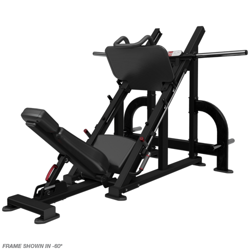 NAUTILUS NP, LEV, ANGLED LEG PRESS (LINEAR), 60BLK